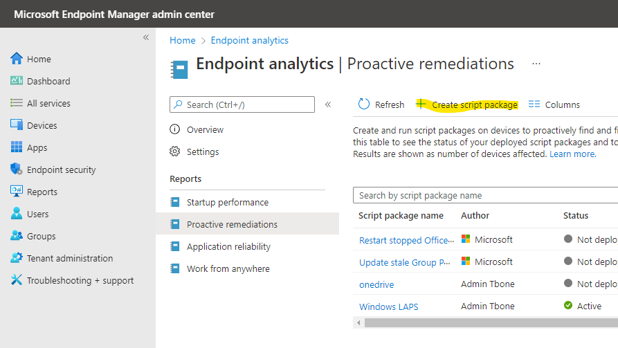 Enable Windows Features with Proactive Remediations – Mr T-Bone´s Blog