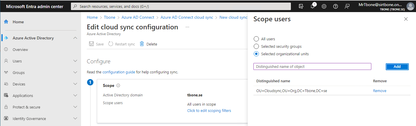 Pilot Azure AD Connect Cloud Sync - Mr T-Bone´s Blog