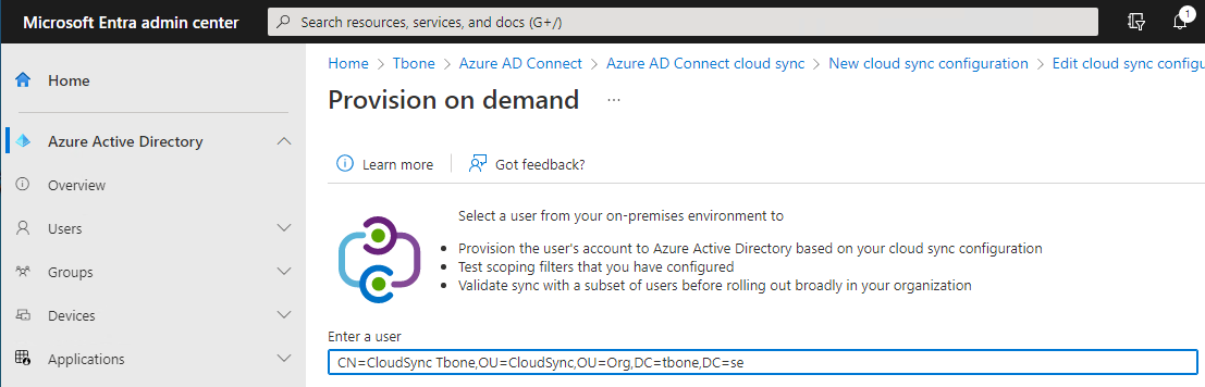 Pilot Azure AD Connect Cloud Sync - Mr T-Bone´s Blog