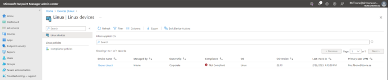 Start managing your Linux with Intune - Mr T-Bone´s Blog