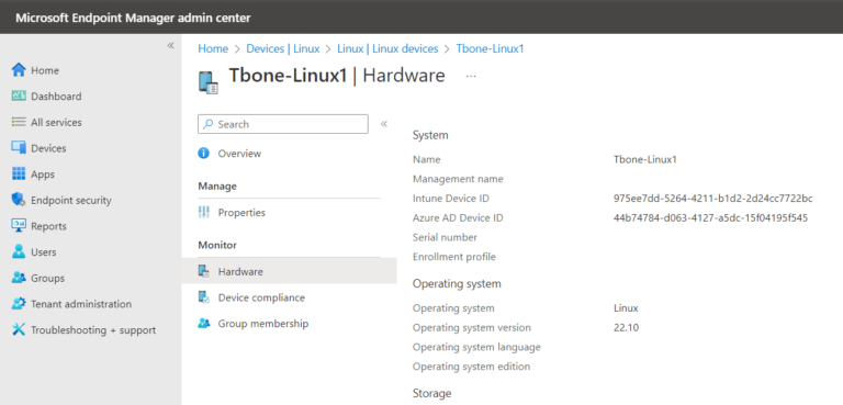 Start managing your Linux with Intune - Mr T-Bone´s Blog