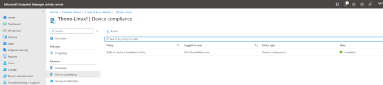Start managing your Linux with Intune - Mr T-Bone´s Blog
