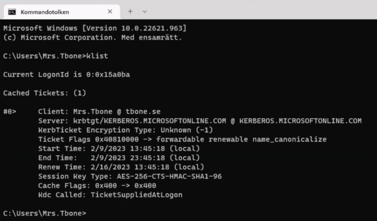 Enable Cloud Kerberos Ticket Retrieval for AAD joined devices – Mr T ...
