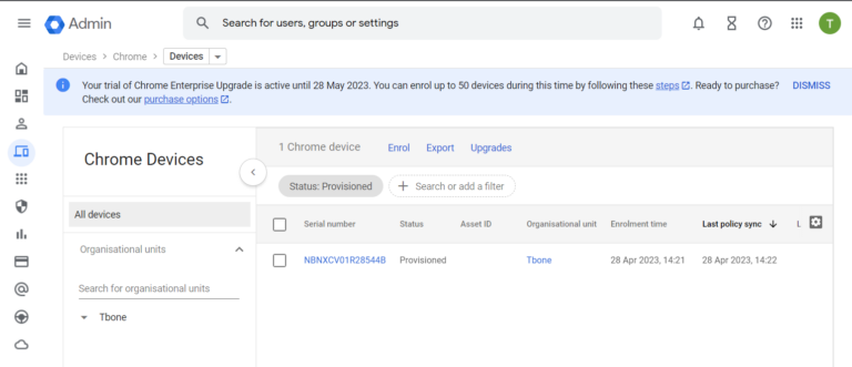 Manage Chromebooks with Intune - Mr T-Bone´s Blog