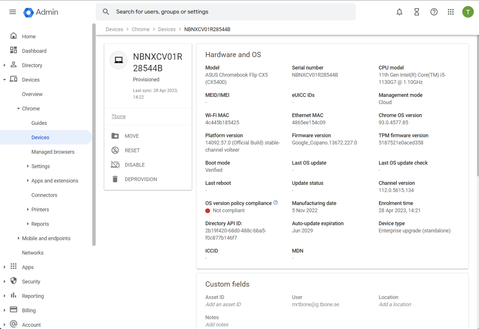 Manage Chromebooks with Intune - Mr T-Bone´s Blog