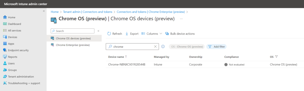 Manage Chromebooks with Intune – Mr T-Bone´s Blog
