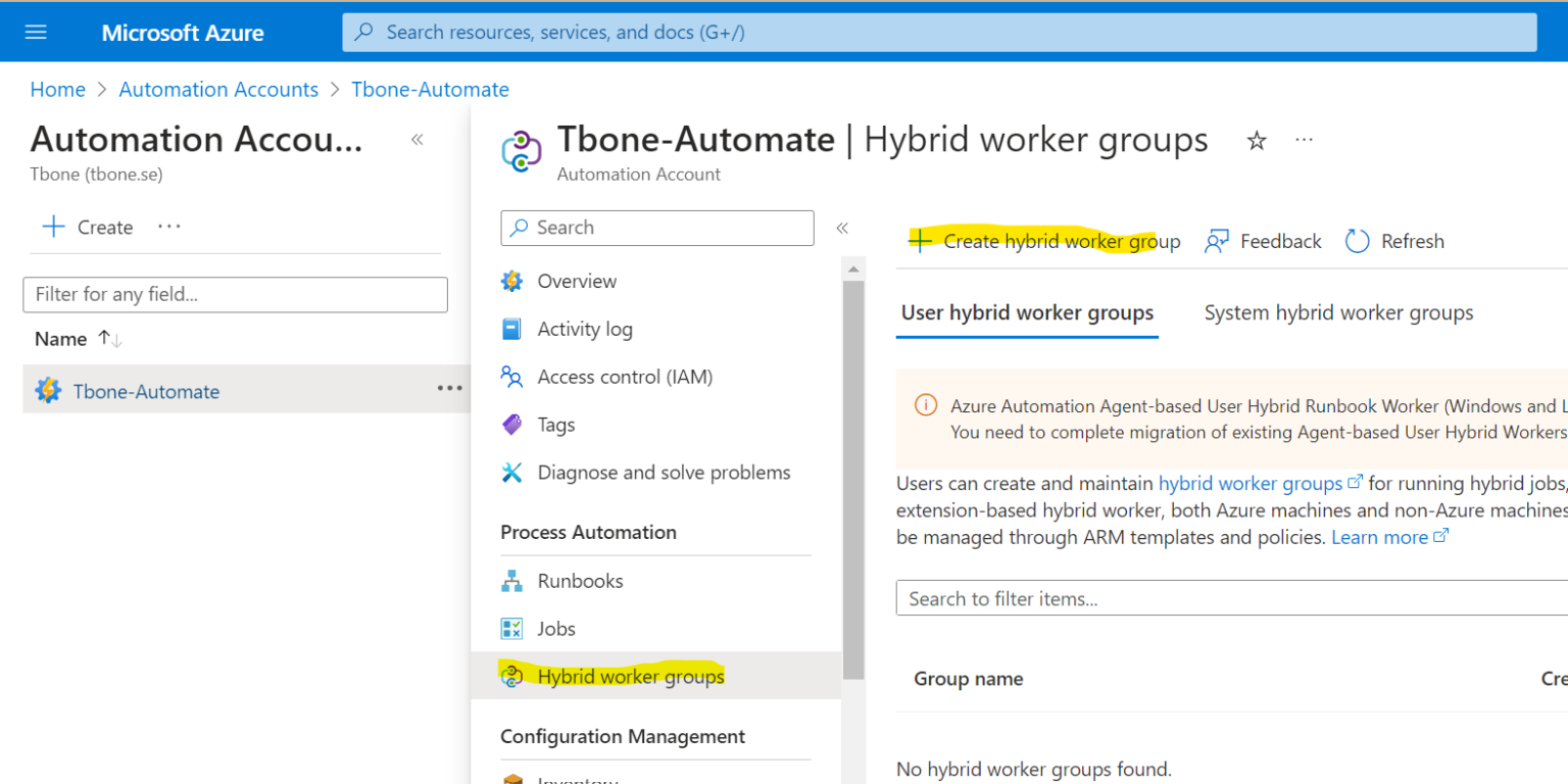 Life below 400 MB in Azure Automation with Intune-Set-PrimaryUser - Mr T-Bone´s Blog