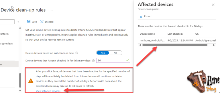 Cleaning up inactive Intune and Entra ID devices - Mr T-Bone´s Blog
