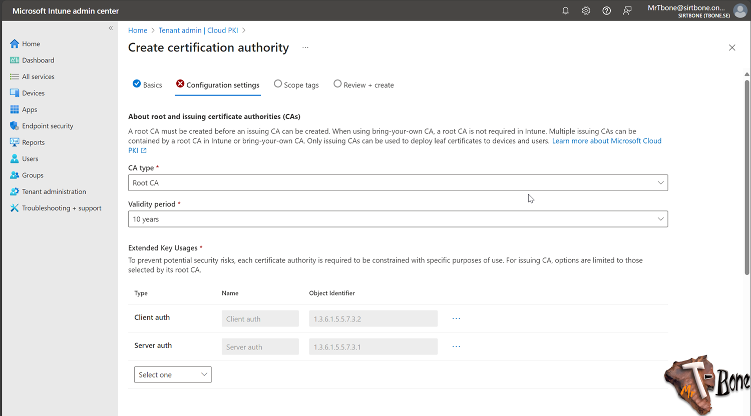 Introduction to Microsoft Cloud PKI - Mr T-Bone´s Blog