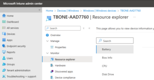 Introducing the new Device Inventory for Windows in Intune - Mr T-Bone ...