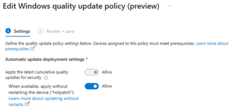 Hotpatching Windows 11 Enterprise with Intune - Mr T-Bone´s Blog