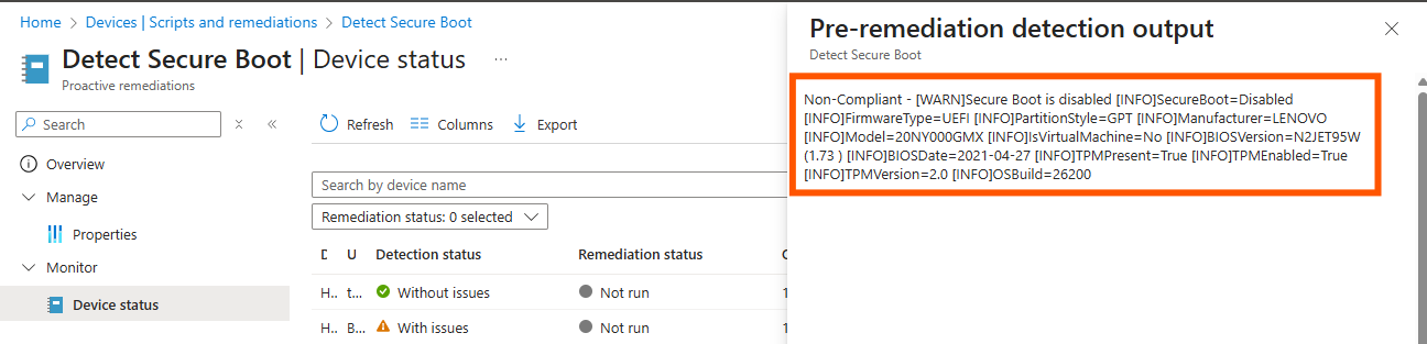 Update Secure Boot Certificate by using Intune Remediation - Mr T-Bone ...