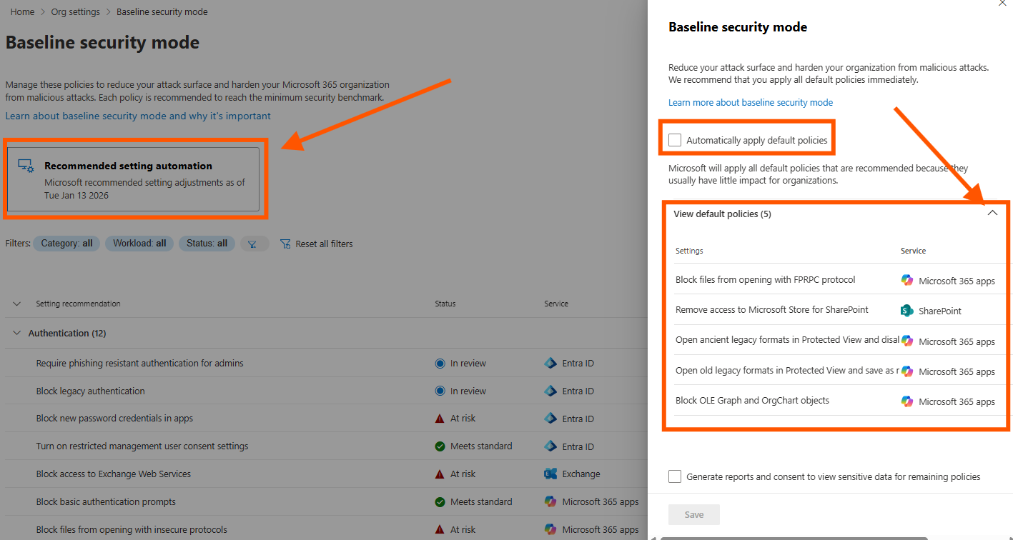 Start working with Security Baseline Mode: Don´t be scared! - Mr T-Bone ...